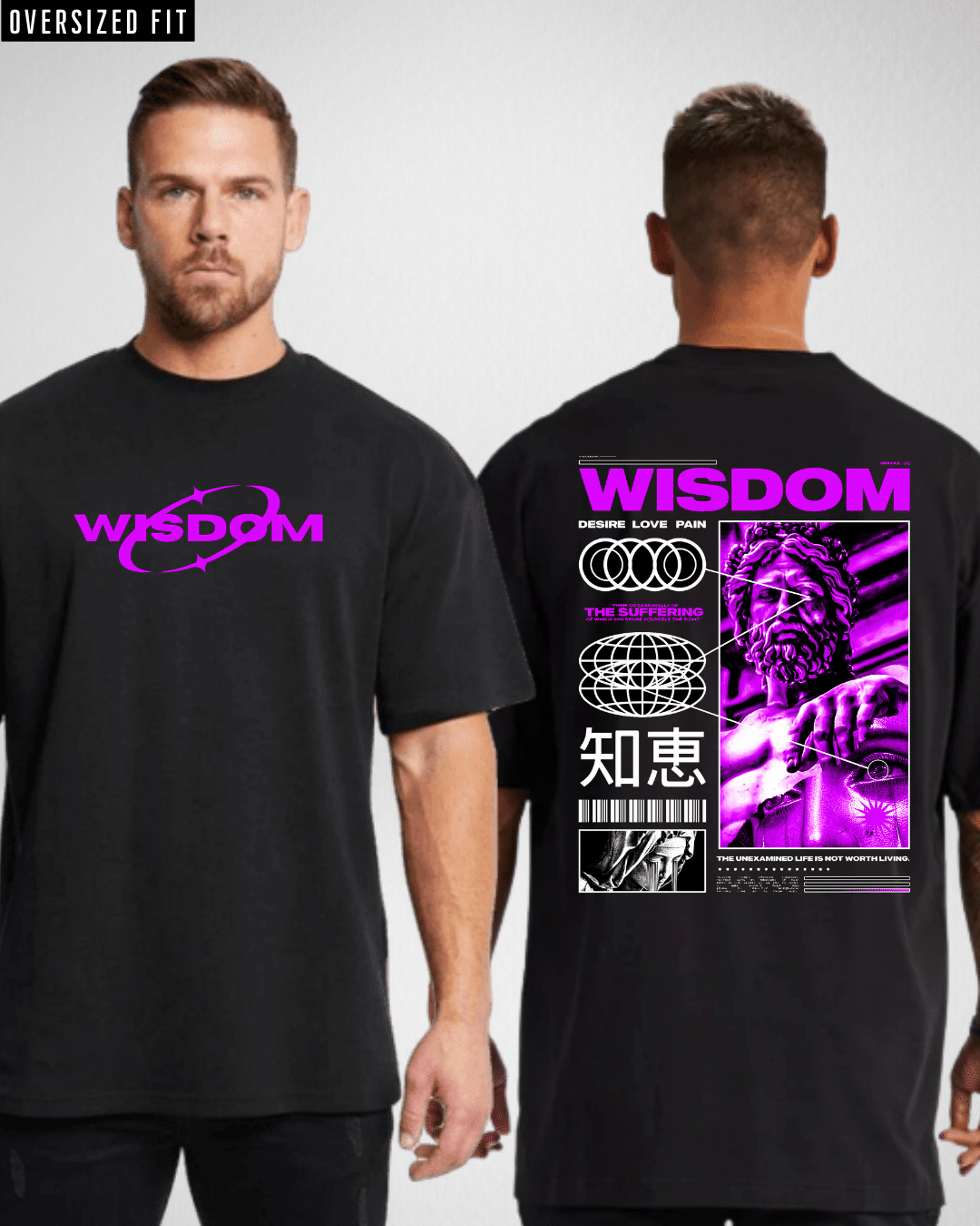 WISDOM Oversized Tshirt – TBS-THEBARGAINSTREET