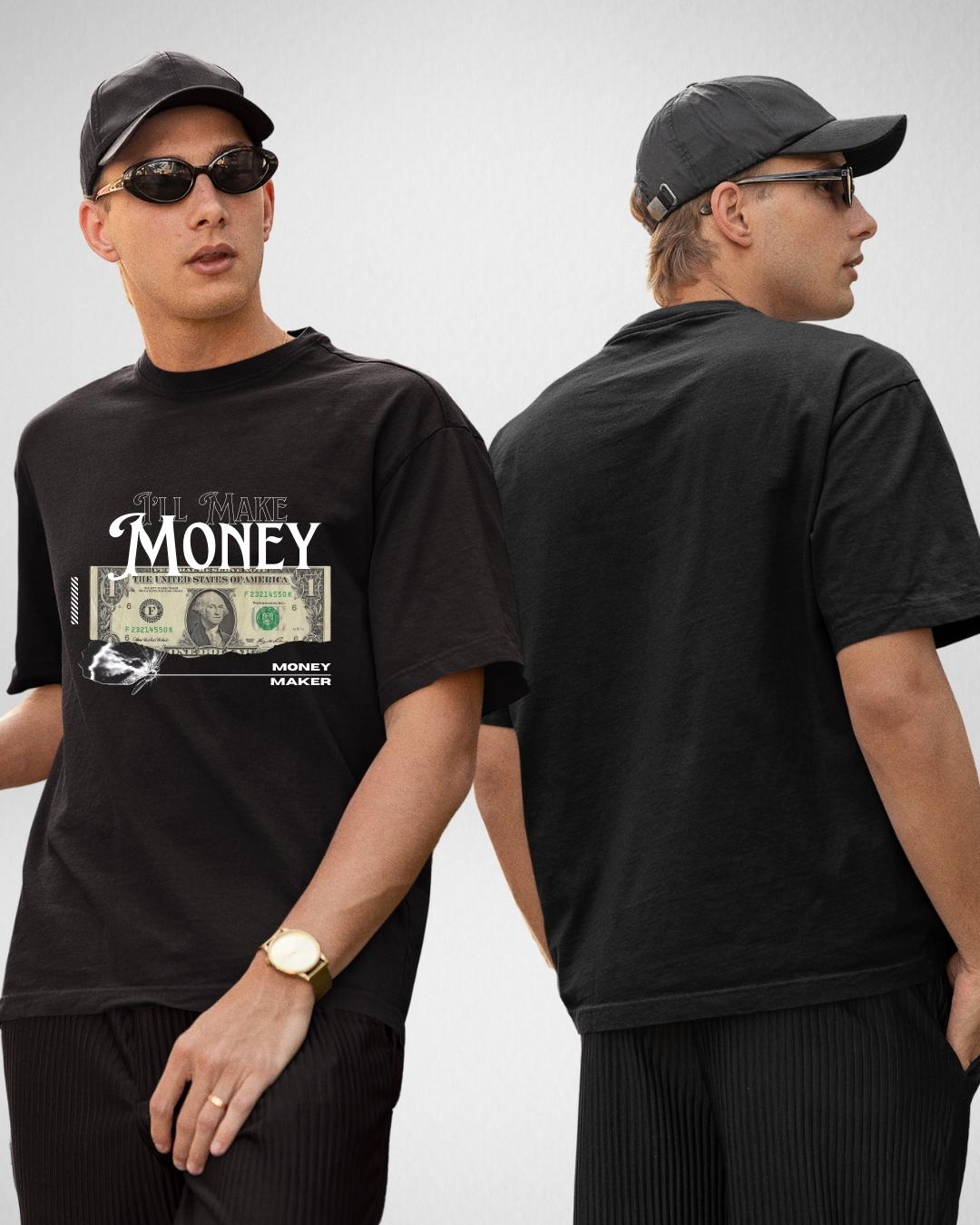 MONEY MAKER OVERSIZED TSHIRT – TBS-THEBARGAINSTREET